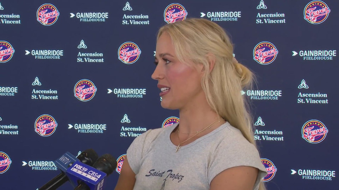 Fever introduce Sophie Cunningham | wthr.com