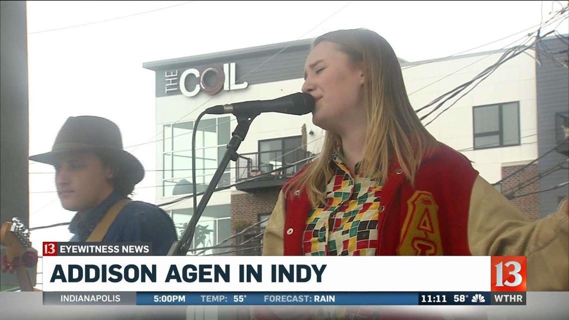 'The Voice' star Addison Agen stops in Indy for quick performance ...