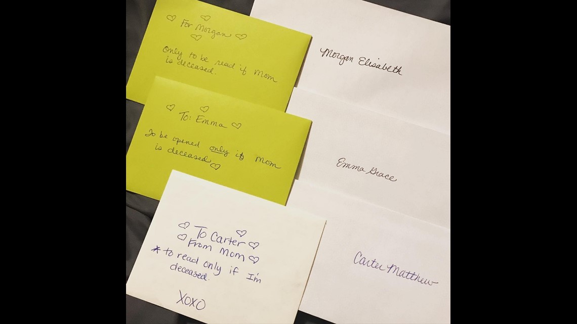 Lasting letters: A mother's final message to her children | wthr.com