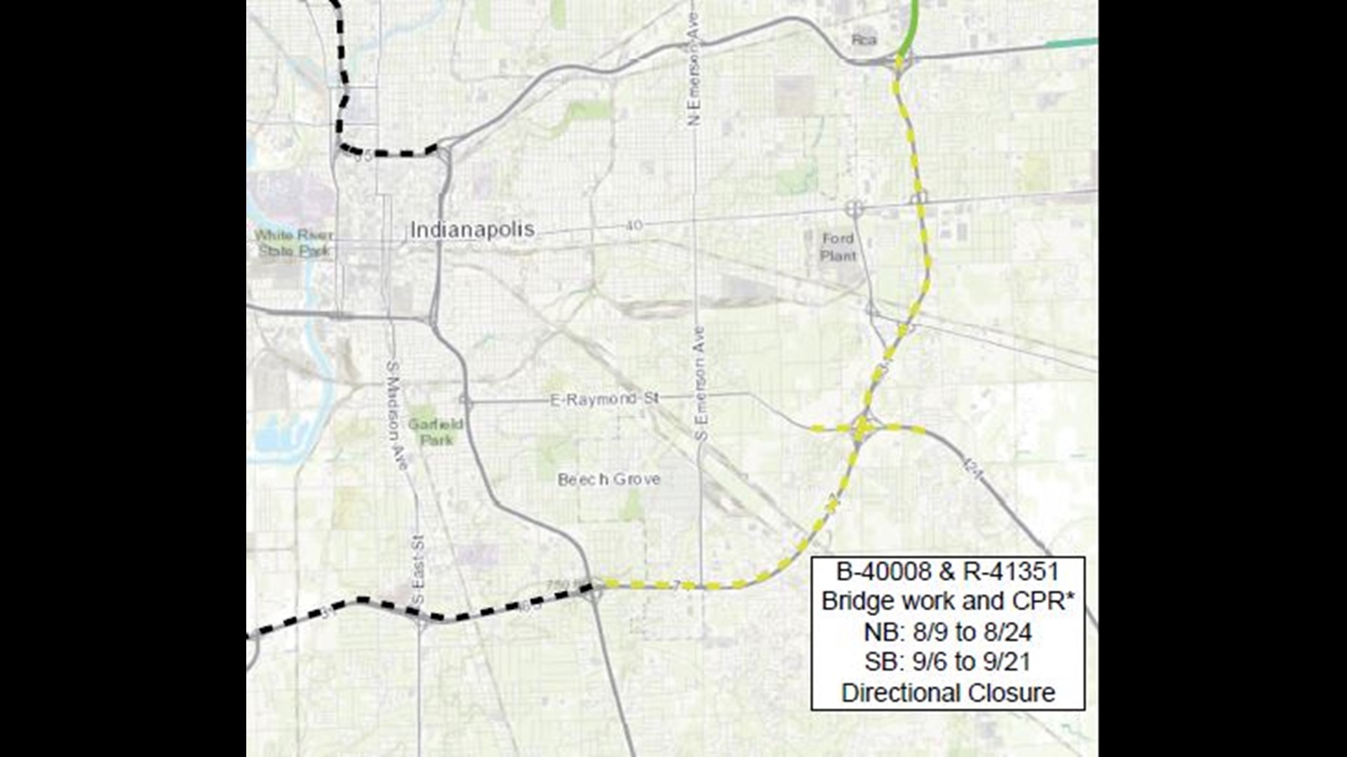 INDOT releases 2019 construction plans for Indianapolis | wthr.com