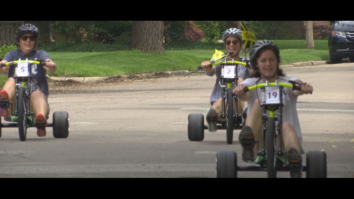 Family plans adult tricycle race for Race Day | wthr.com