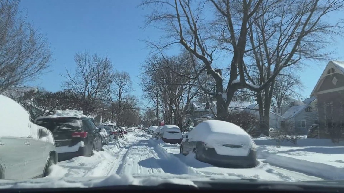 Streets in some Indianapolis neighborhoods still covered with snow ...