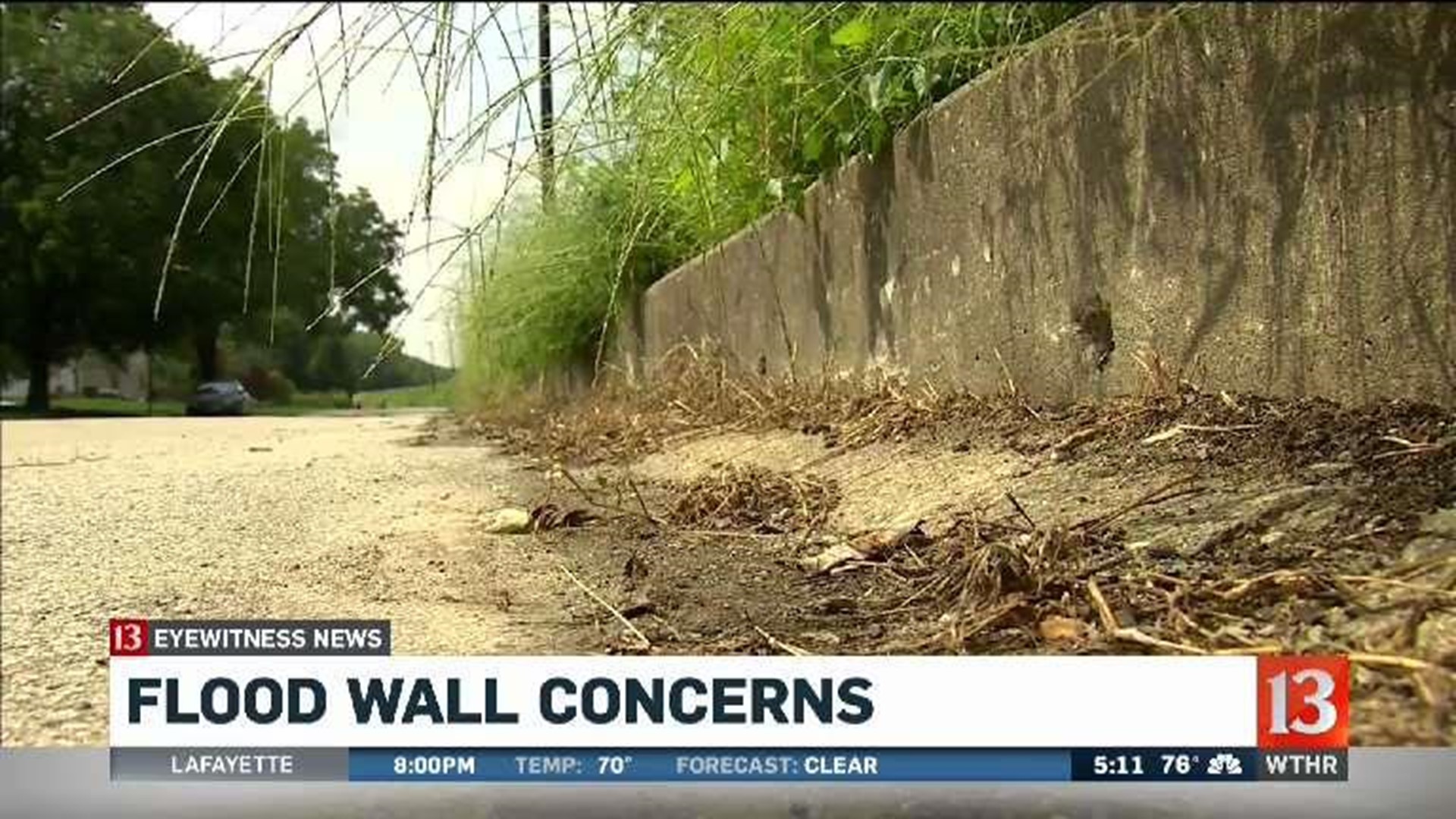 Flood wall nears completion, city pursues 'improvement district' to pay ...