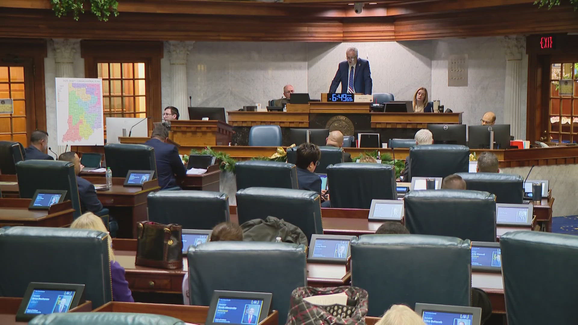 Indiana Senate's Elections Committee passes redistricting bill | wthr.com