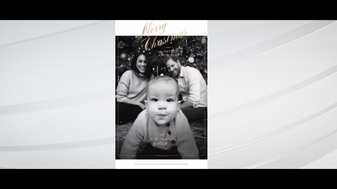 Meghan Markle & Prince Harry release holiday card for baby Archie's 1st ...