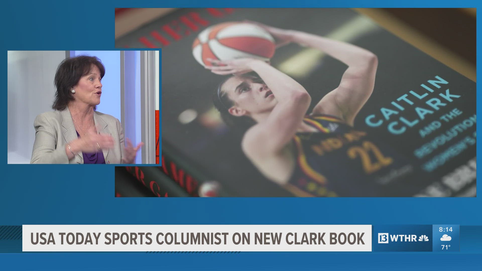 Sports columnist speaks about her new book and sit-down with Caitlin ...