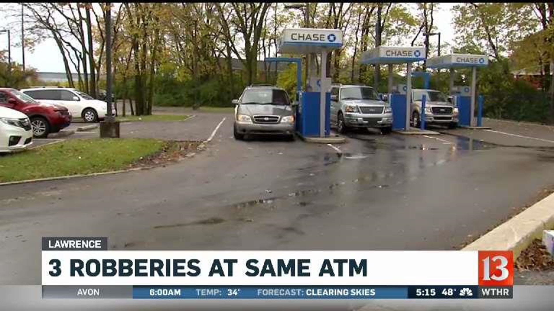 Police think same suspect responsible for repeat ATM robberies | wthr.com