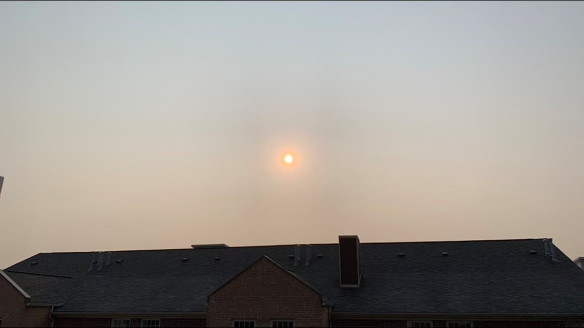 Wildfire smoke blankets central Indiana sky | wthr.com