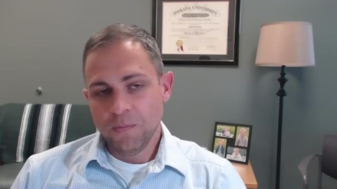 Adam B. Hill, M.D. discusses the mental toll for health care workers ...