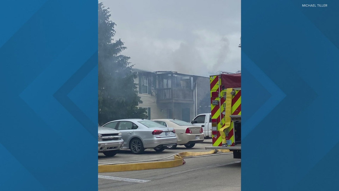 Multiple crews responding to apartment fire in Anderson | wthr.com