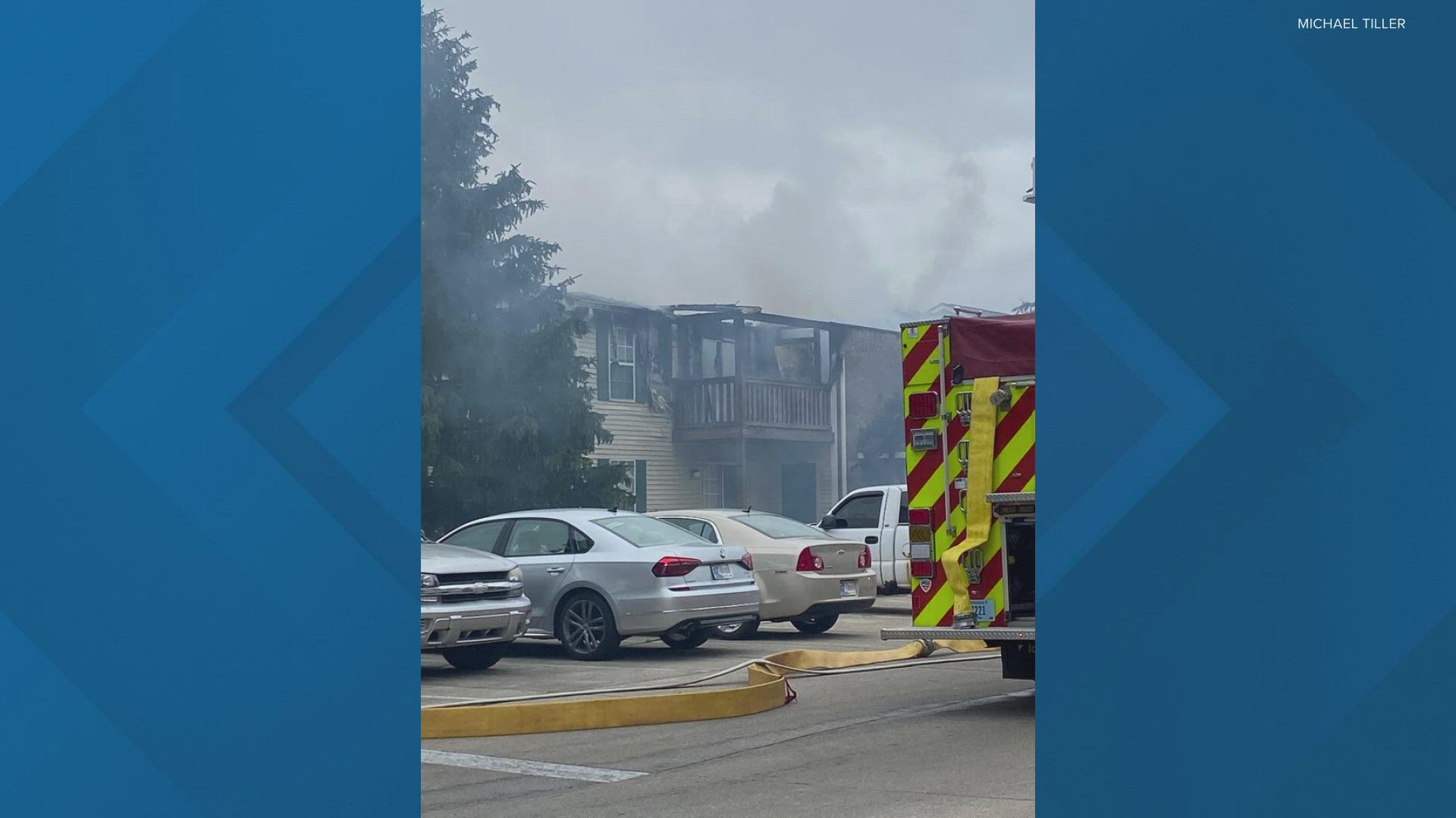 Multiple crews responding to apartment fire in Anderson | wthr.com