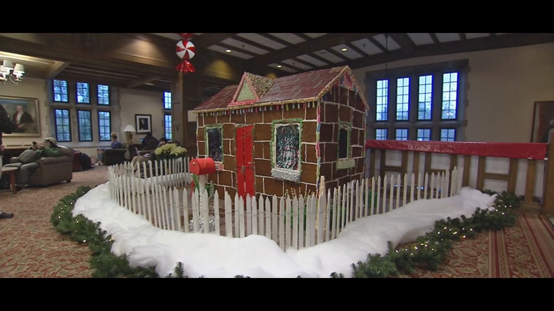 IU catering team creates life-size gingerbread house | wthr.com