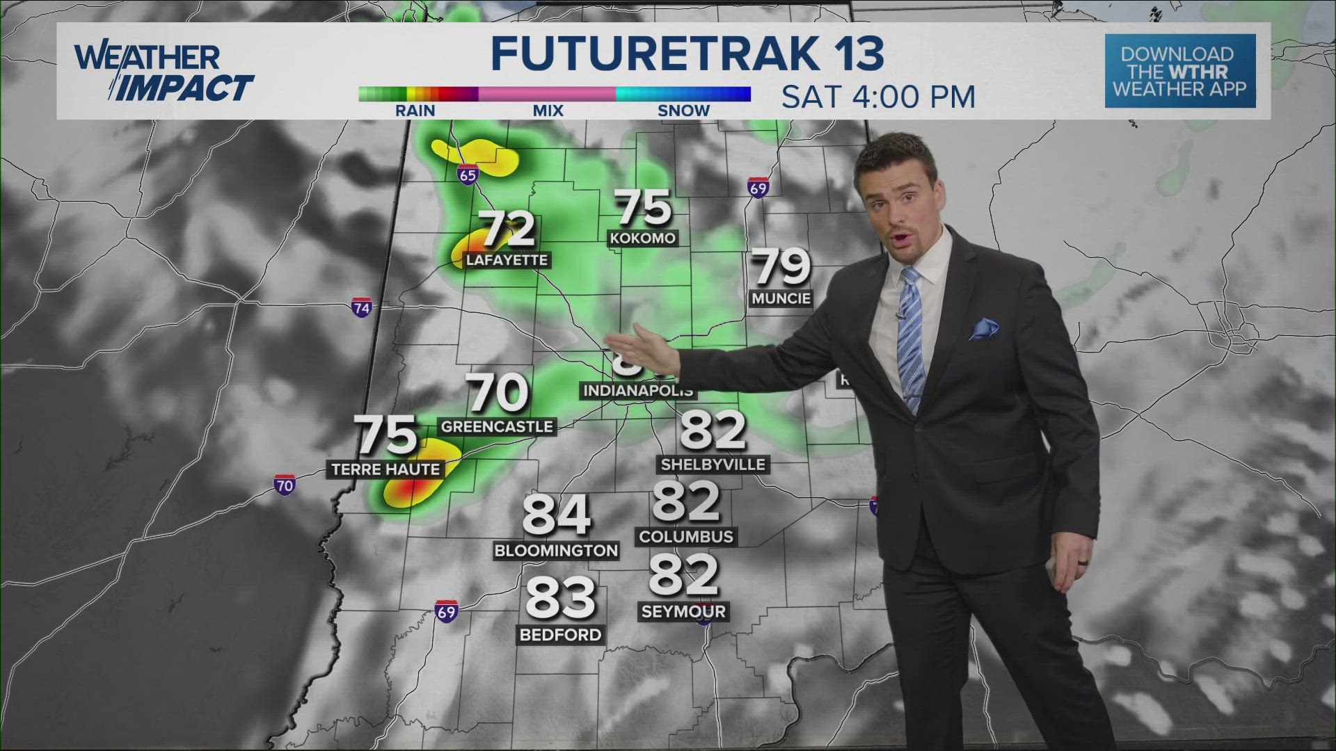 High school football games start hot, end comfortable across Indiana ...