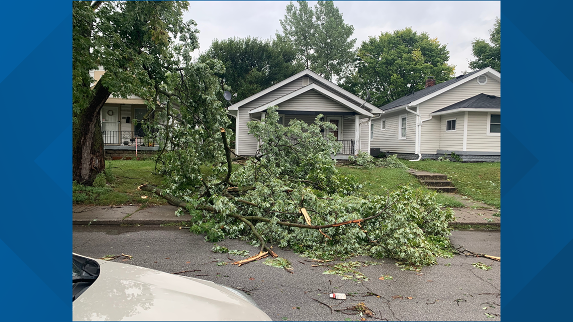PHOTOS: Strong storms rip through central Indiana | wthr.com