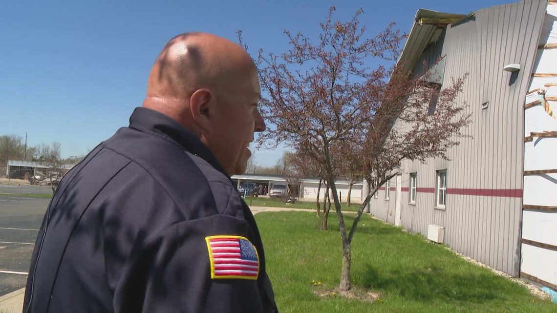 EF3 tornado tore through Whiteland fire station | wthr.com