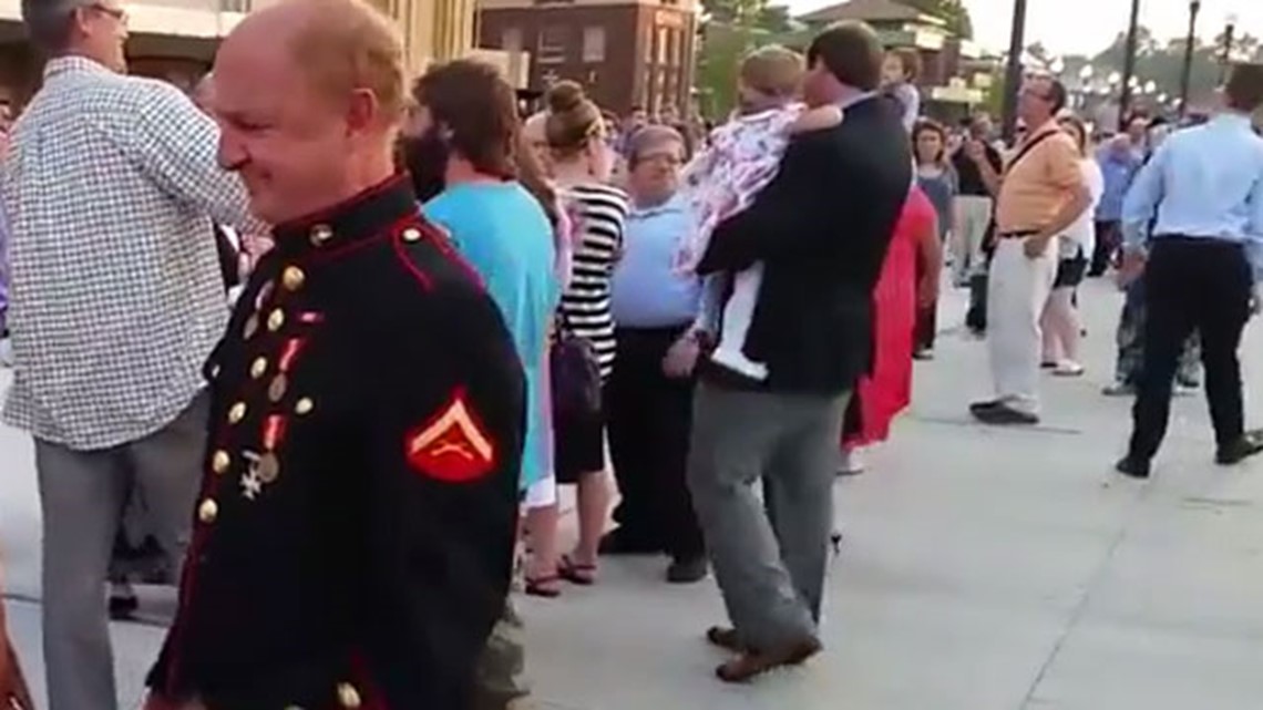 WATCH: Alleged fake Marine exposed after Noblesville High School ...