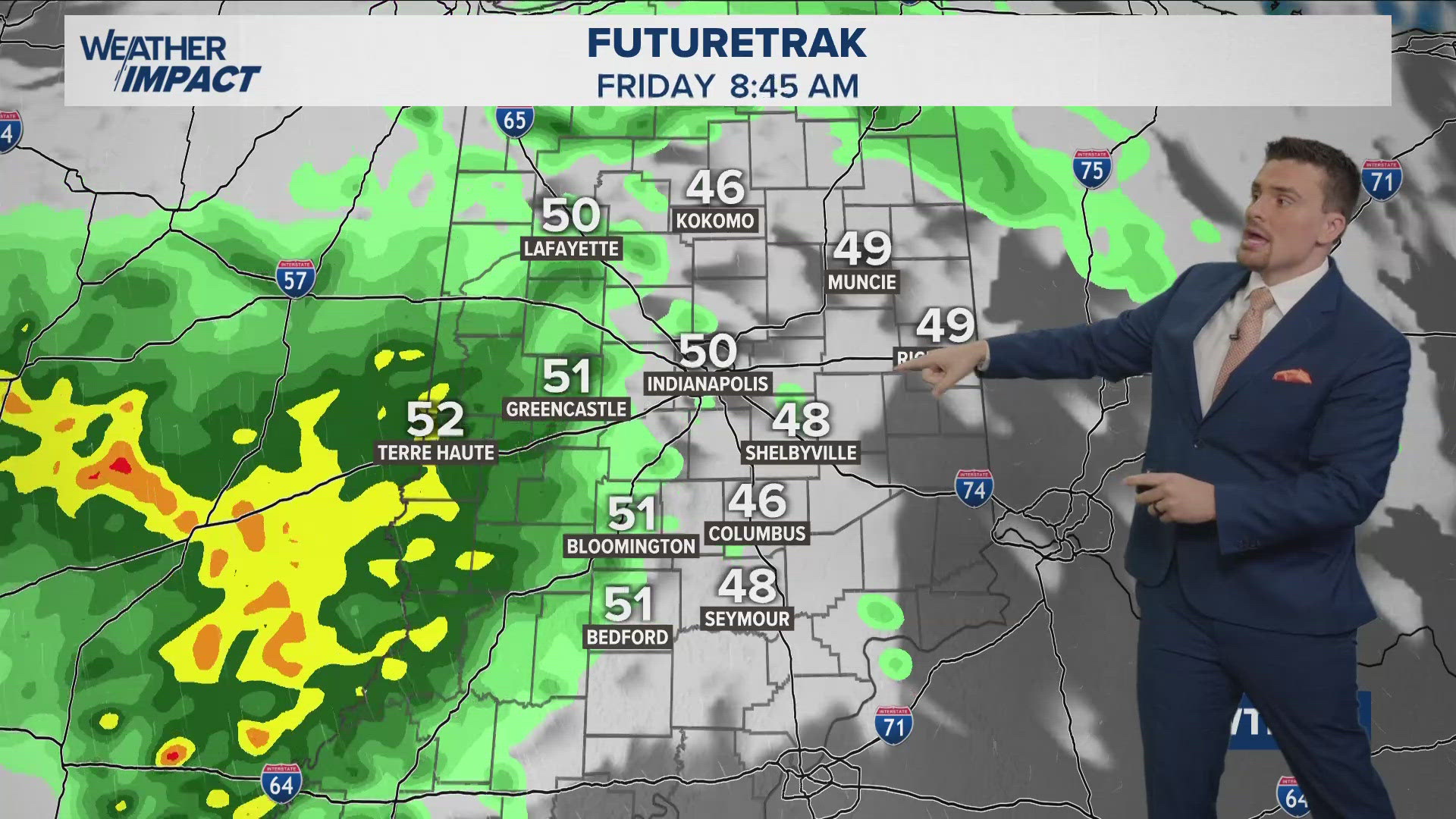 Timing rain chances for Fast Friday | 13Weather Blog | wthr.com