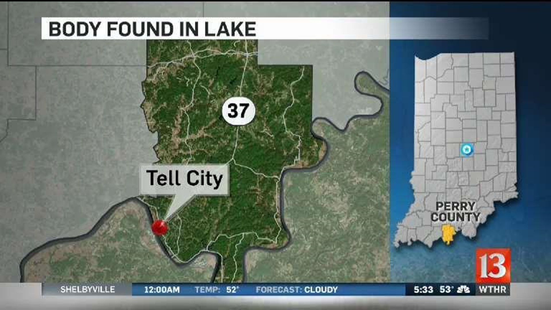 Badly decomposed body found in southern Indiana lake | wthr.com