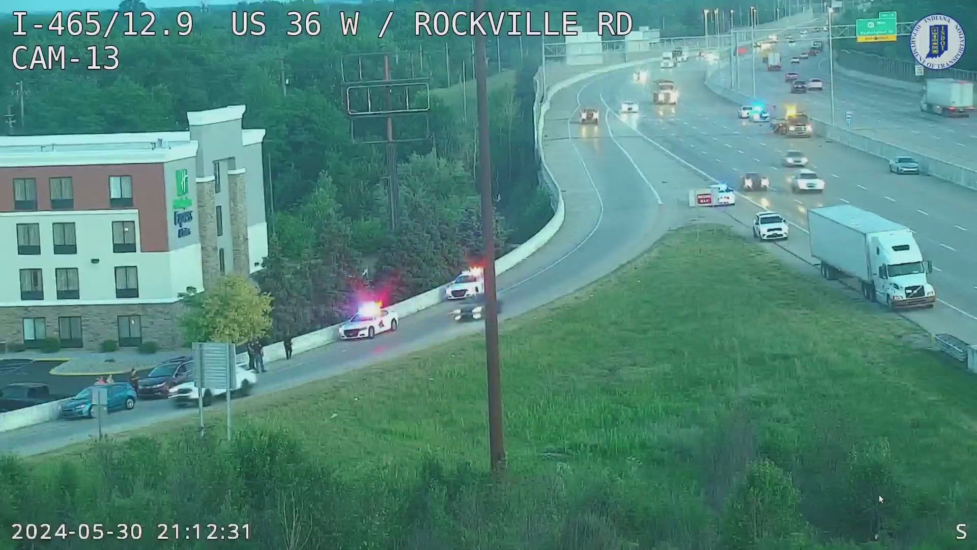 Shooting investigation taking place on I-465 near Rockville Road | wthr.com