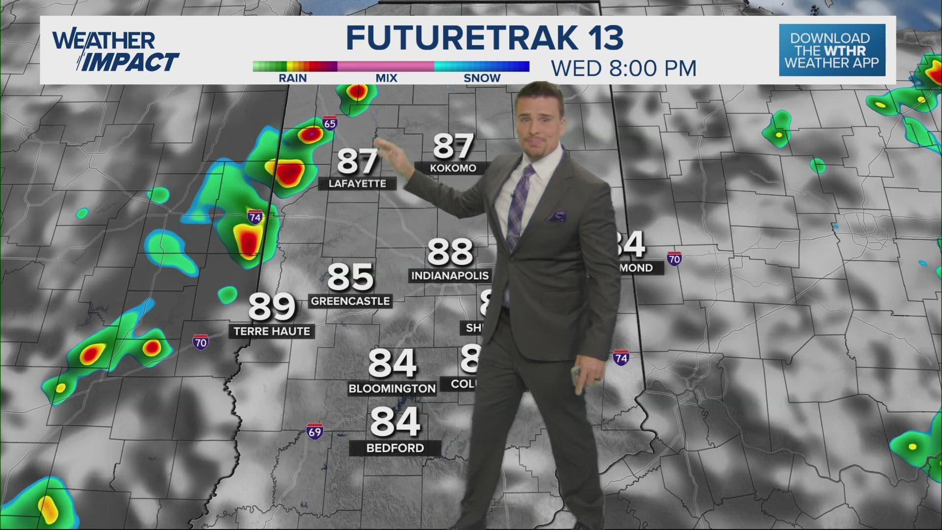 Timing pop-up rain, showers across Indiana | 13Weather Blog | wthr.com