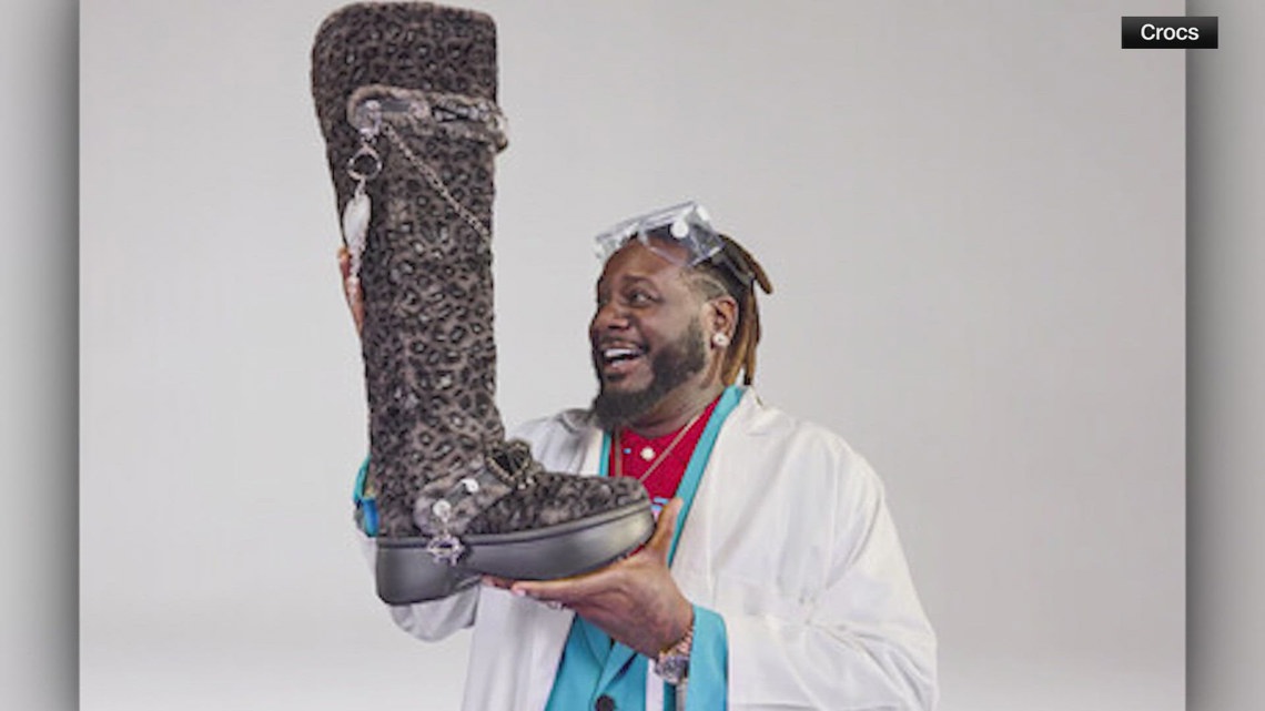 T-Pain and Crocs bring 'boots with the fur' to life | wthr.com