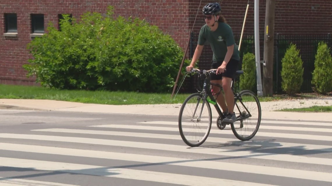 Improving pedestrian, cycling safety in Greenway Crossing Zones | wthr.com