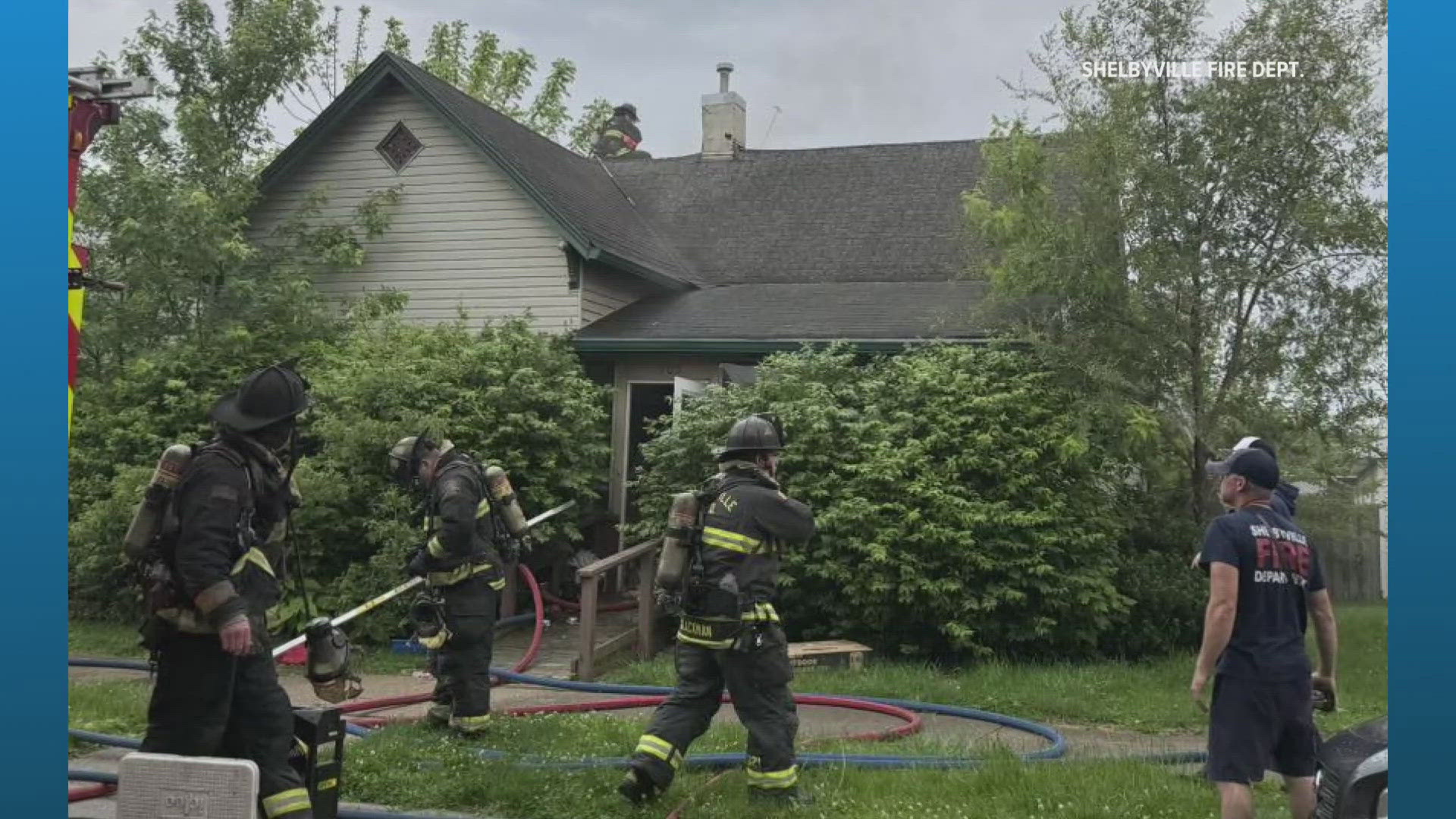 Several animals die in Shelbyville house fire | wthr.com