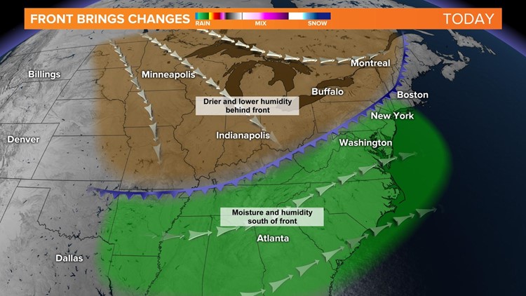 Cold front brings big changes | wthr.com
