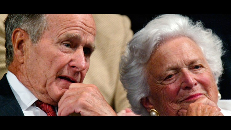 George and Barbara Bush, a 'storybook' 73-year marriage | wthr.com