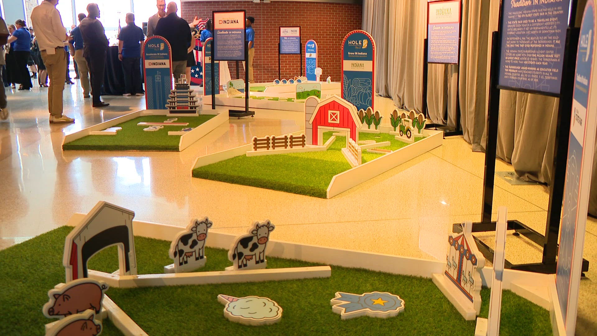 Indiana hopes to score a hole-in-one with D.C.-bound mini-golf exhibit ...