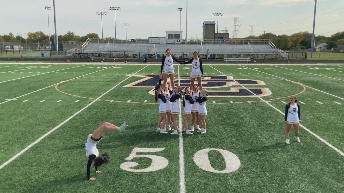 Operation Football Cheerleaders of the Week: Decatur Central Hawks ...