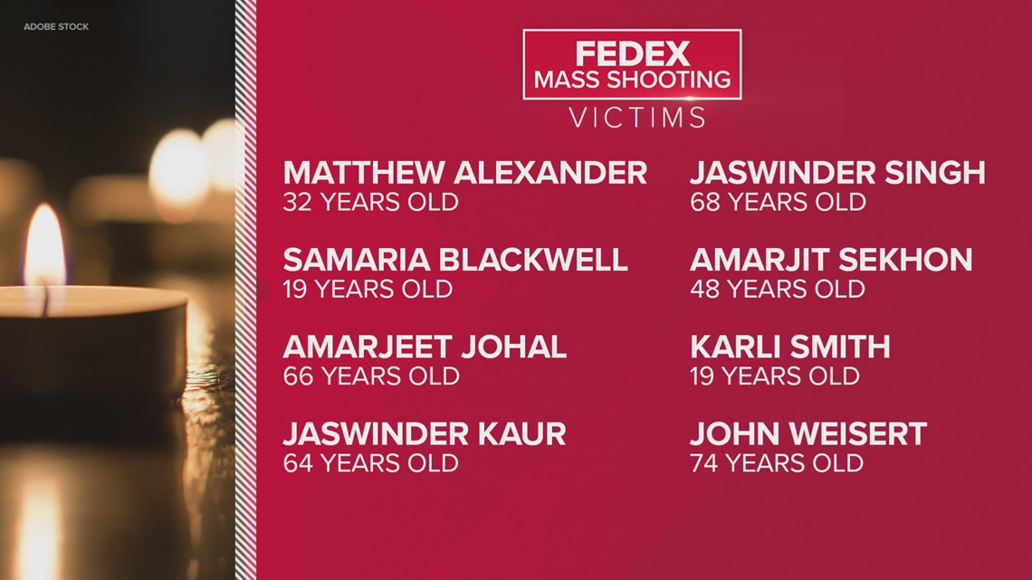 Vigil held in downtown Indianapolis for FedEx mass shooting victims ...