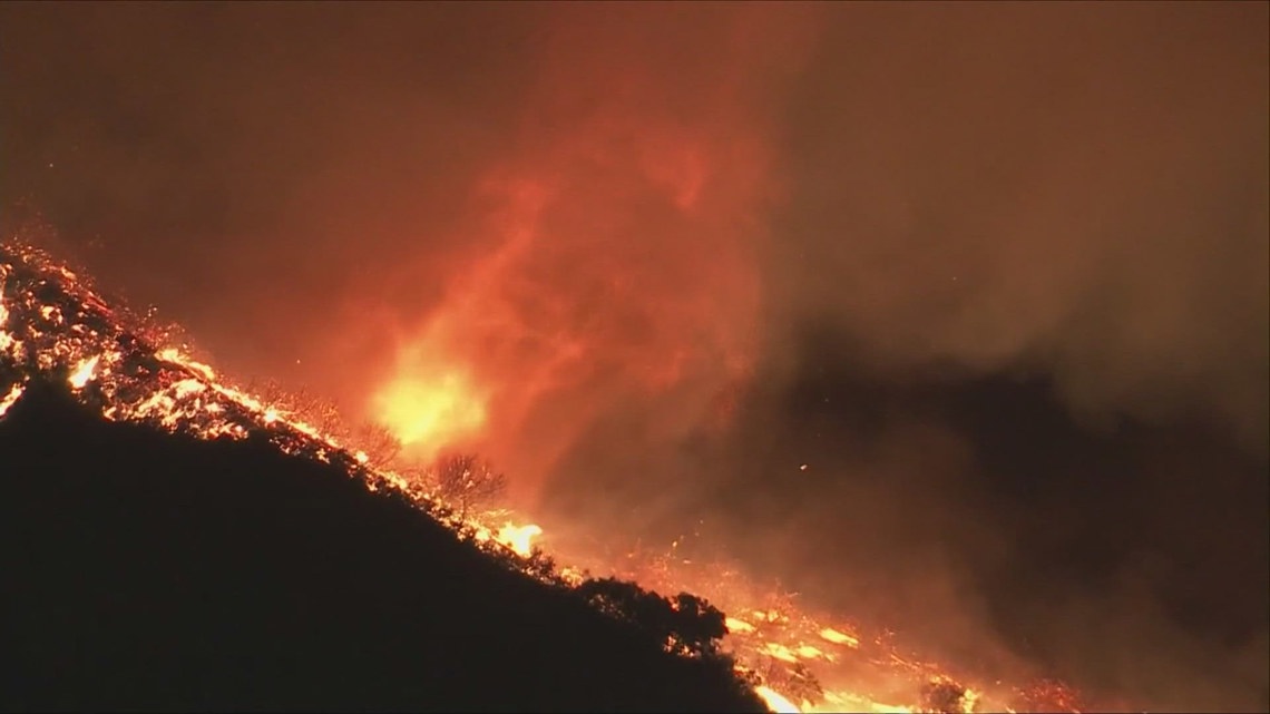 New video shows 'firenado' in California wildfires | wthr.com
