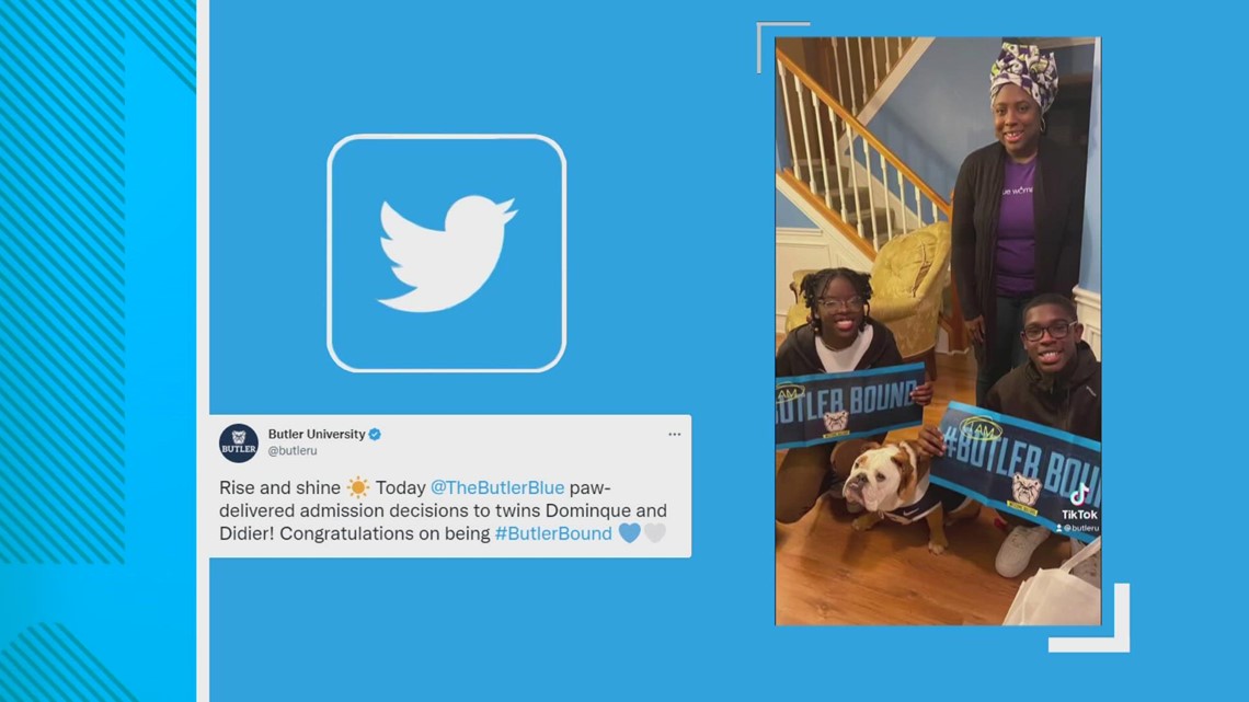 Butler Blue IV delivers acceptance letters | wthr.com