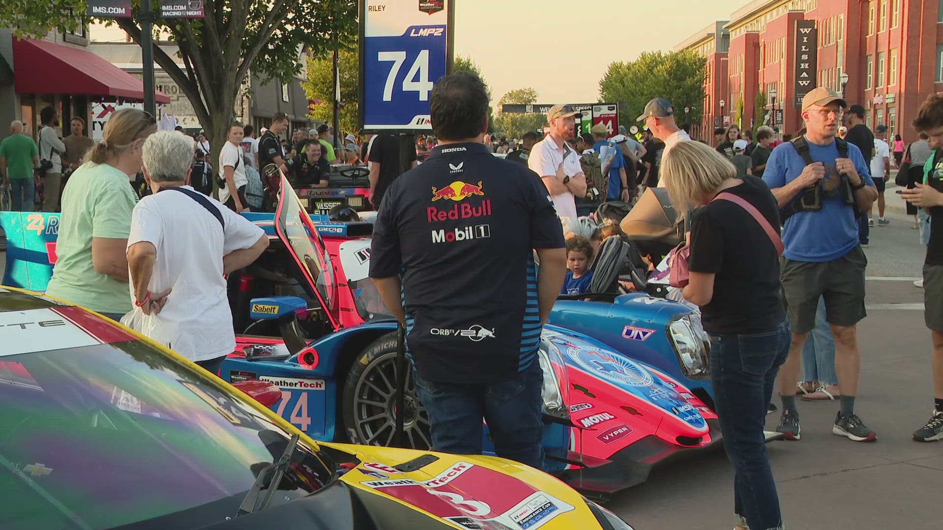 Fans meet drivers at Speedway's IMSA Street Fest | wthr.com