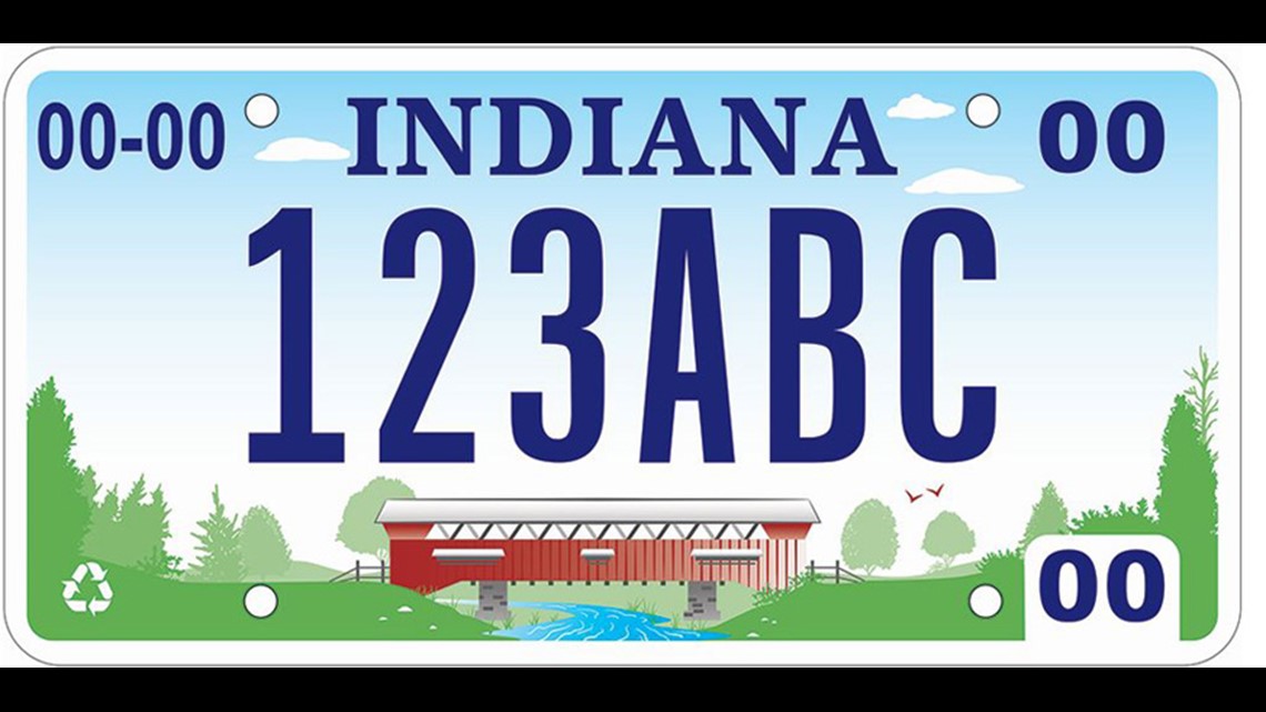 Covered bridge design wins Indiana license plate vote | wthr.com