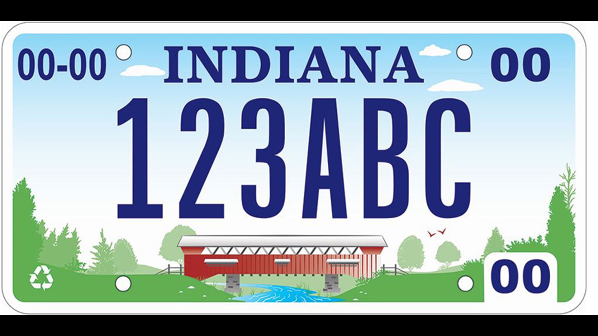 Covered bridge design wins Indiana license plate vote | wthr.com