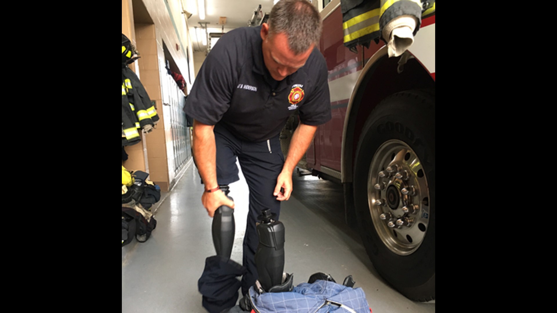 Fishers firefighter completes amazing comeback from leg amputation ...