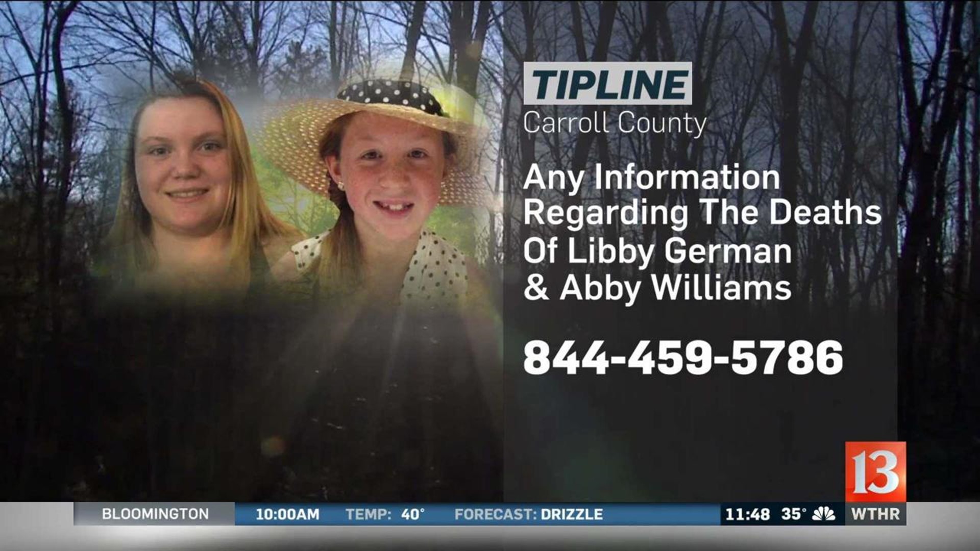 One year later, community gathers to remember Libby and Abby | wthr.com