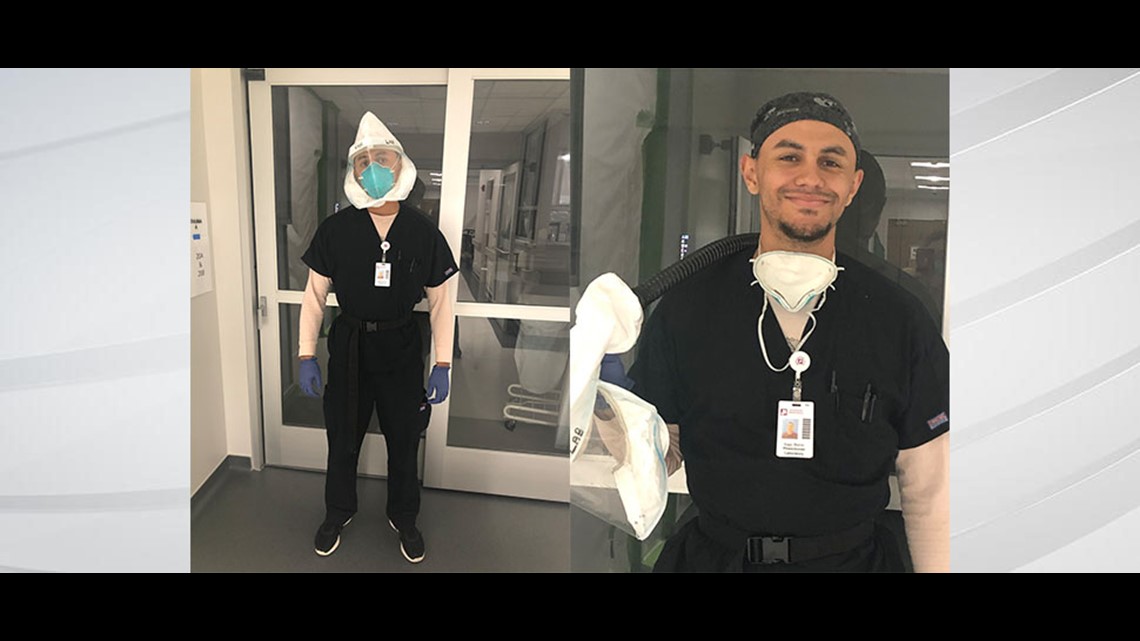 Behind the Mask: COVID-19 unit Phlebotomist shares his story | wthr.com