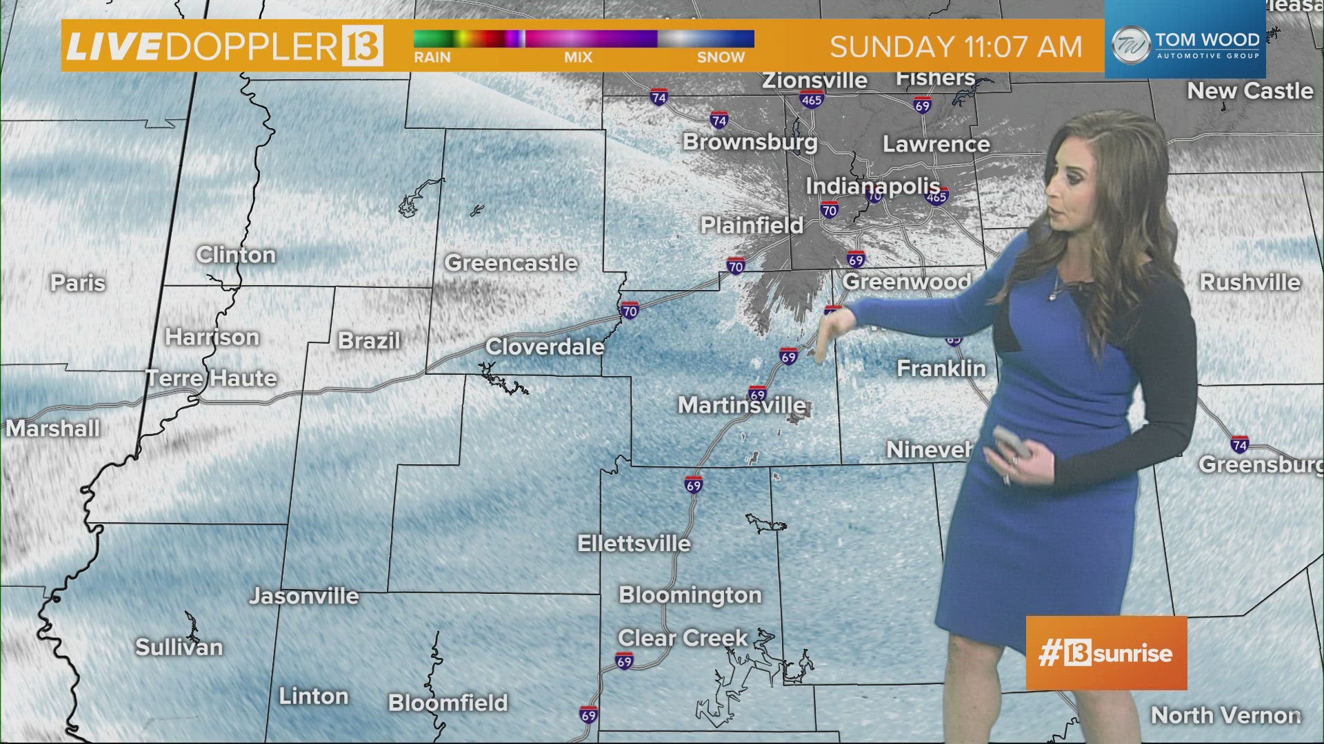 Meteorologist Lindsey Monroe's midday update on the winter storm ...