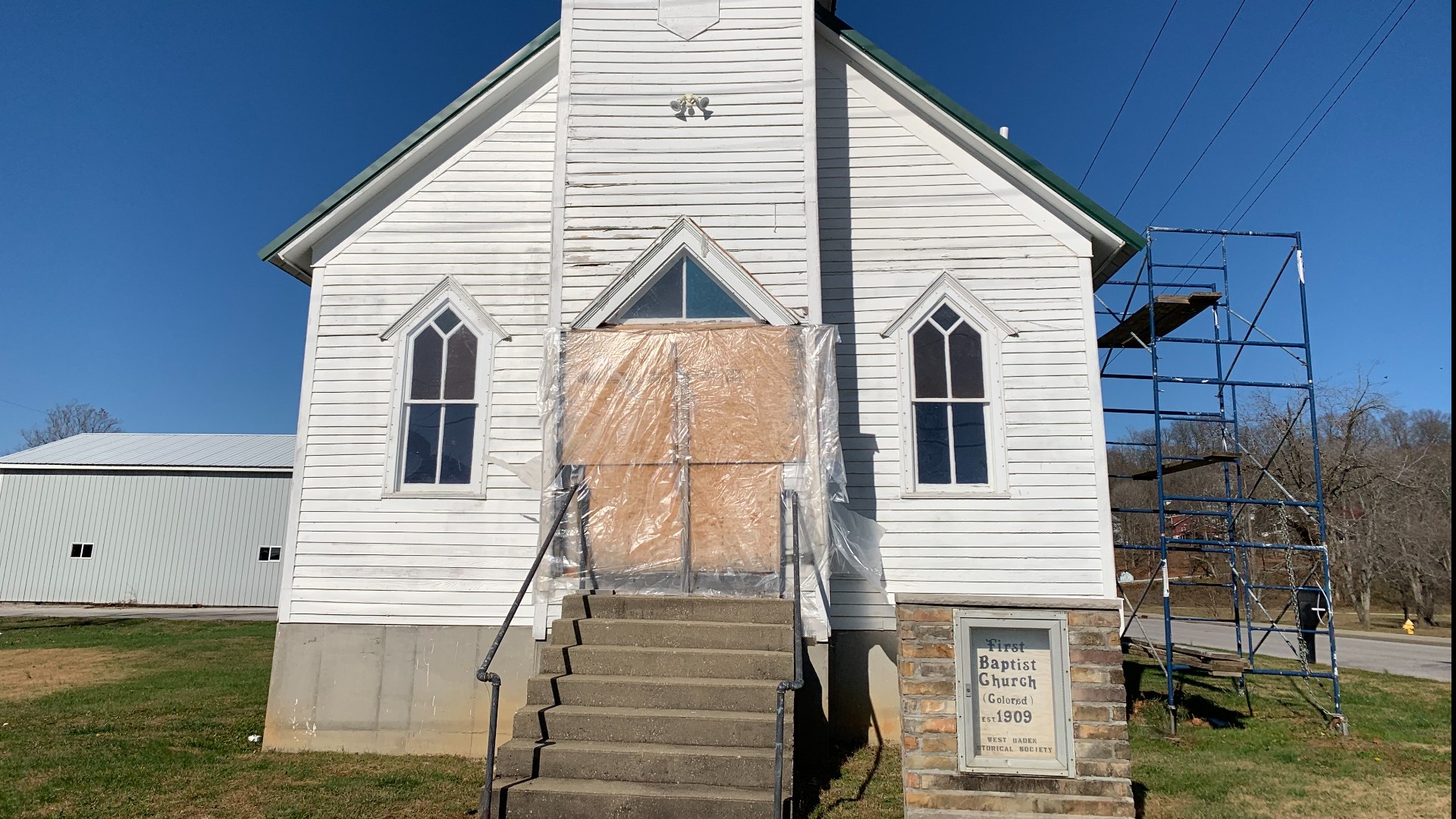 Historic Indiana Black church saved by volunteers | wthr.com
