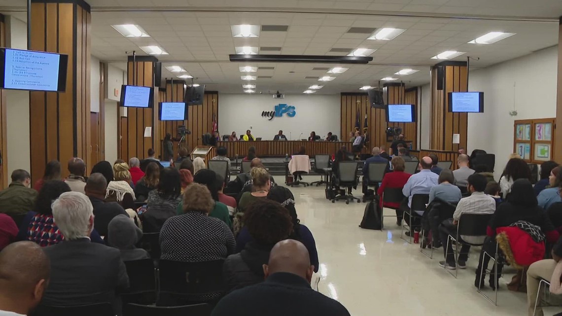 IPS board approves 'Rebuilding Stronger' plan | wthr.com
