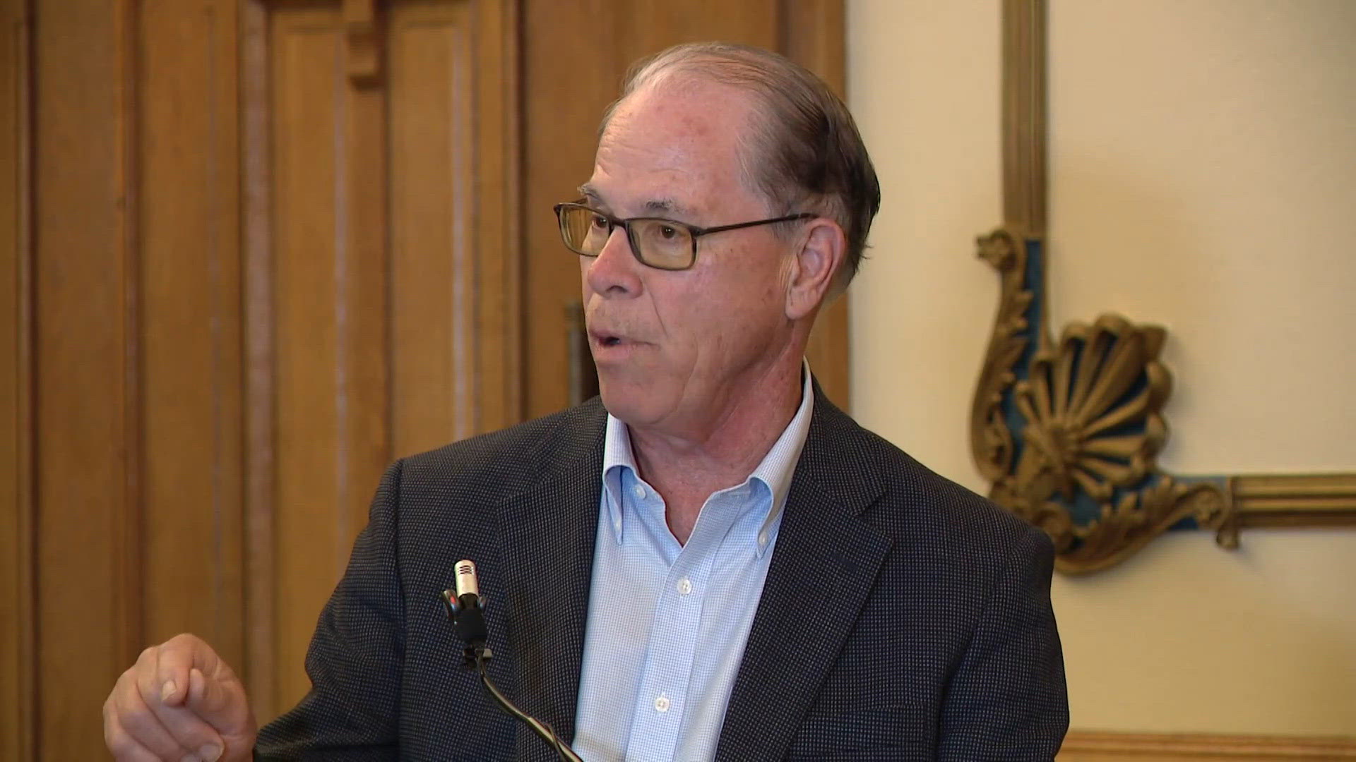 Indiana Gov. Mike Braun responds to Lt. Gov. Micah Beckwith's comments ...