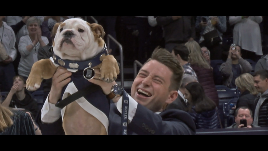 WATCH: Trip, Butler Blue IV make it official with Changing of the ...