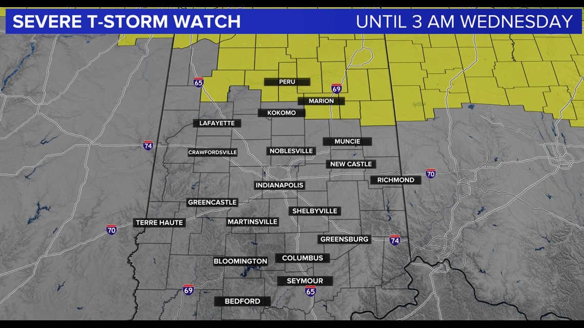 Severe Thunderstorm Watch North-Northeastern Indiana | wthr.com