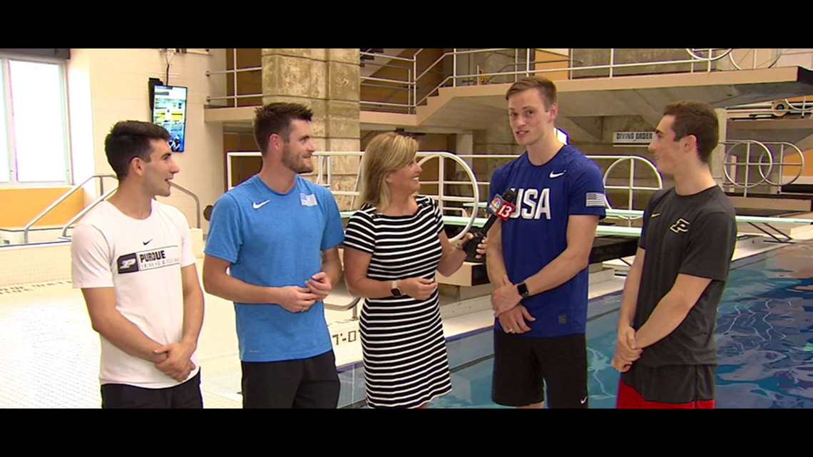 Purdue divers head for Olympic qualifier | wthr.com