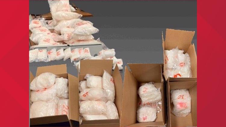Record $10 million meth seizure for Indiana found by chance on side of ...