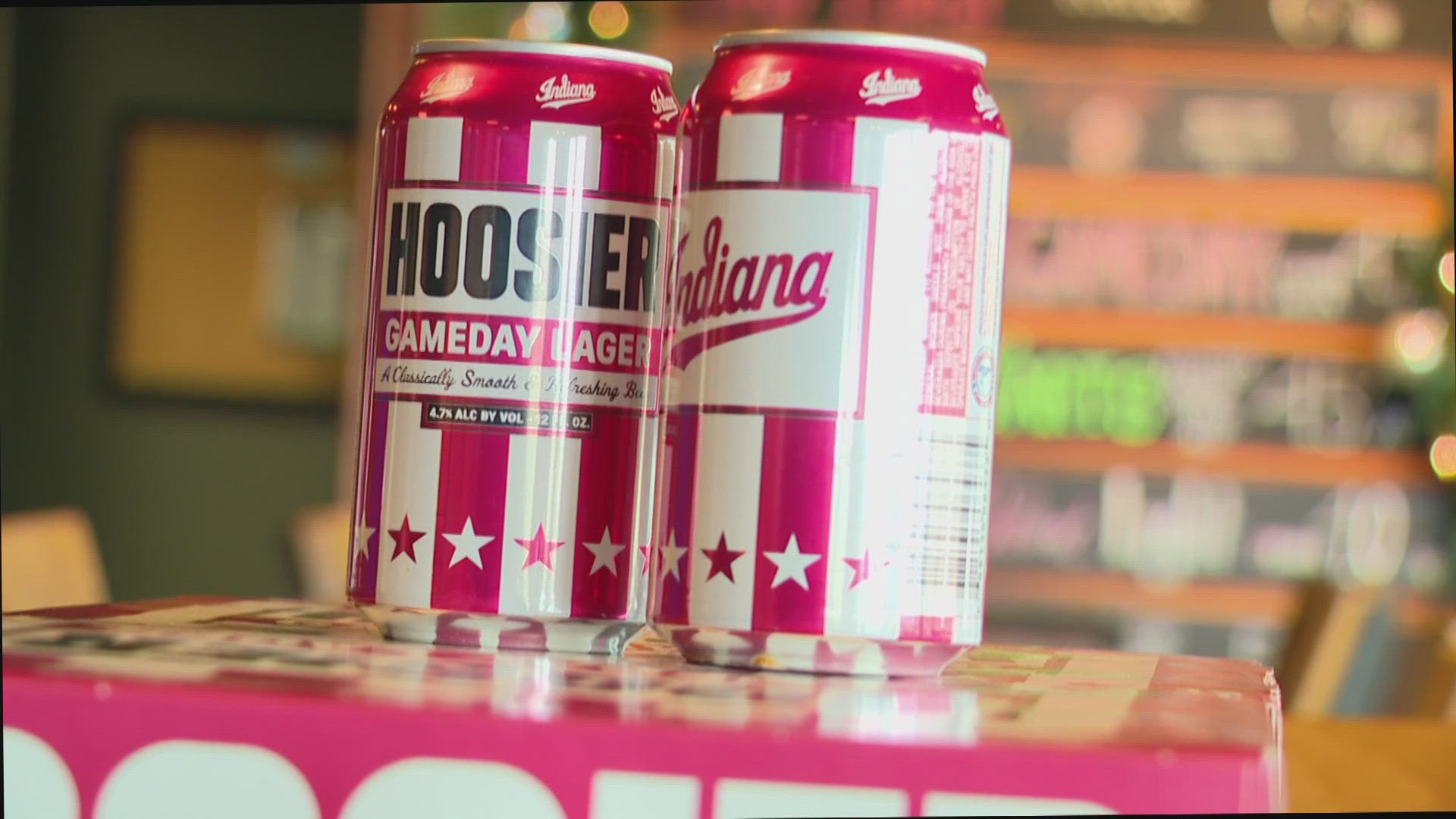 Bloomington brewery gifts Coach Cignetti free beer for life | wthr.com