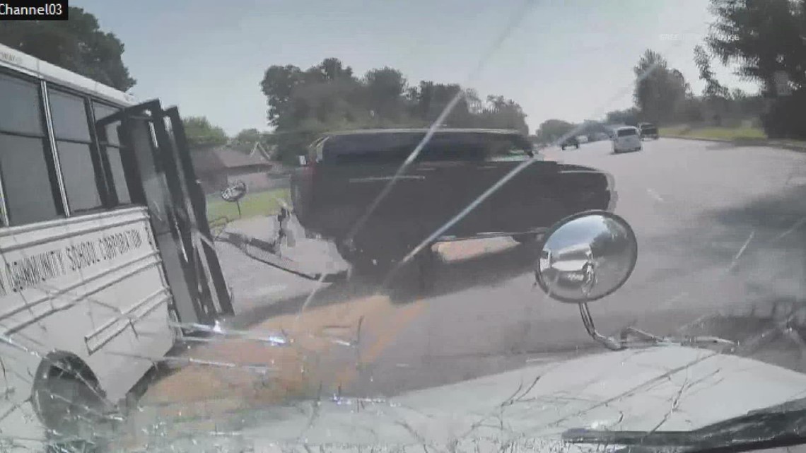 WATCH: Search On For Hummer That May Have Caused School Bus Crash ...